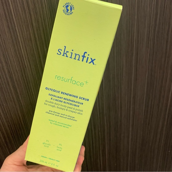 Skinfix | Skincare | New Skinfix Resurface Glycolic Renewing Body Scrub ...